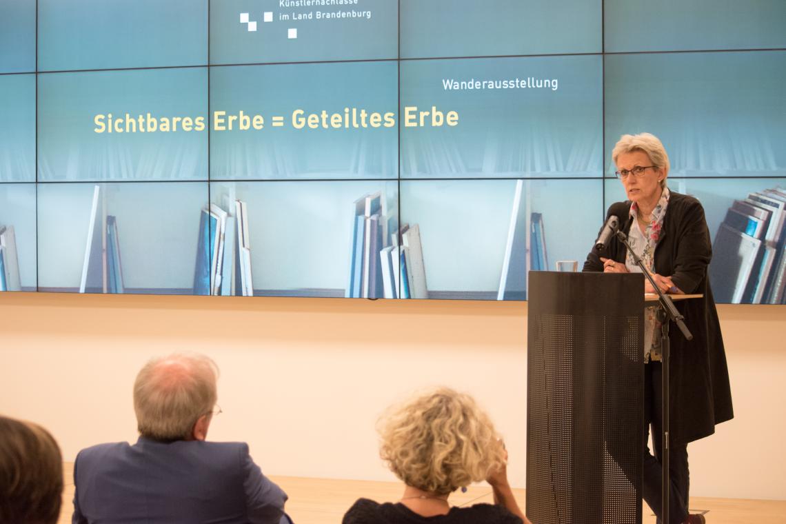 Ausstellung „Sichtbares Erbe = Geteiltes Erbe“ - Landtag Brandenburg